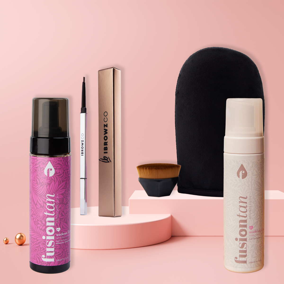 Workout Essential Bundle Pack – Fusion Tan